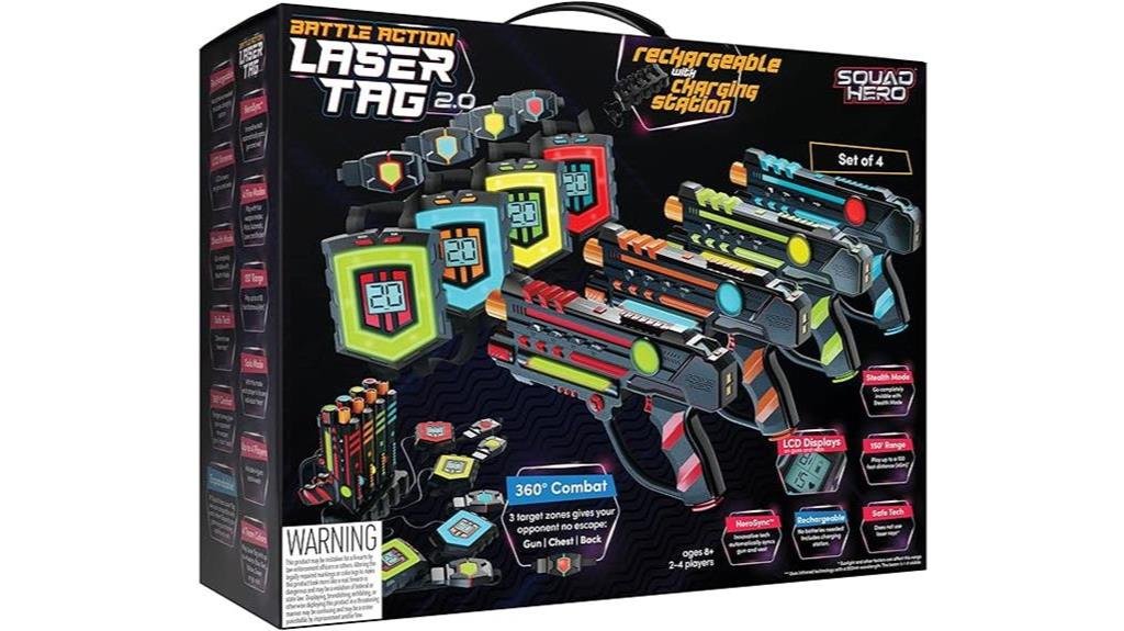 Rechargeable Laser Tag Set Review: Hours of Fun - TECHODOM